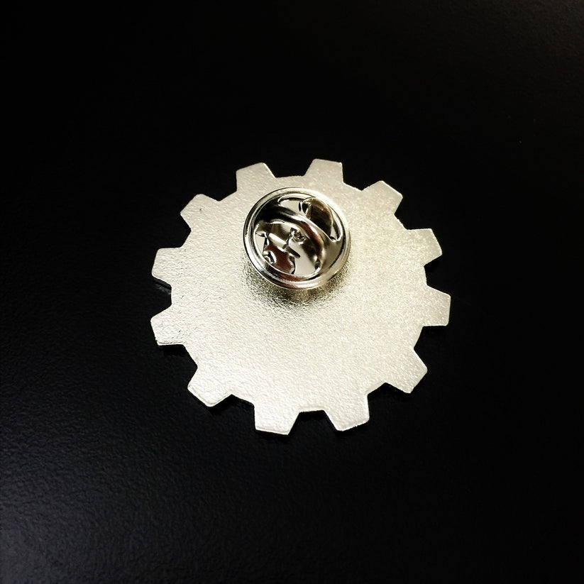 Metal Logo Pin – Steam Powered Giraffe