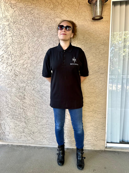 Walter Robotics Embroidered Polo Shirt – Steam Powered Giraffe